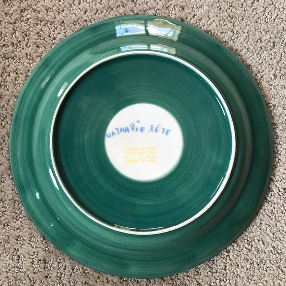 Nathalie Lete | Dining | Nathalie Lete Owl Stoneware Dinner Plates ...